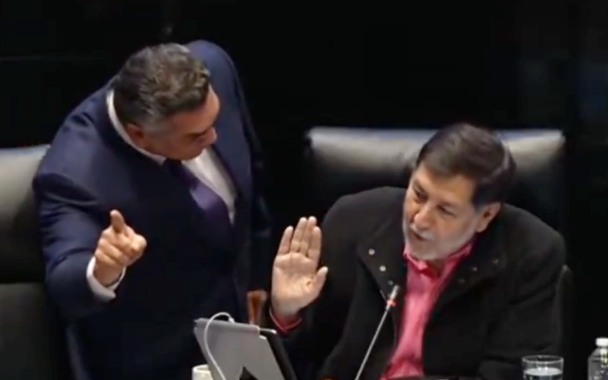 Tensión Entre Fernández Noroña Y Alito Moreno Durante Sesión En El Senado